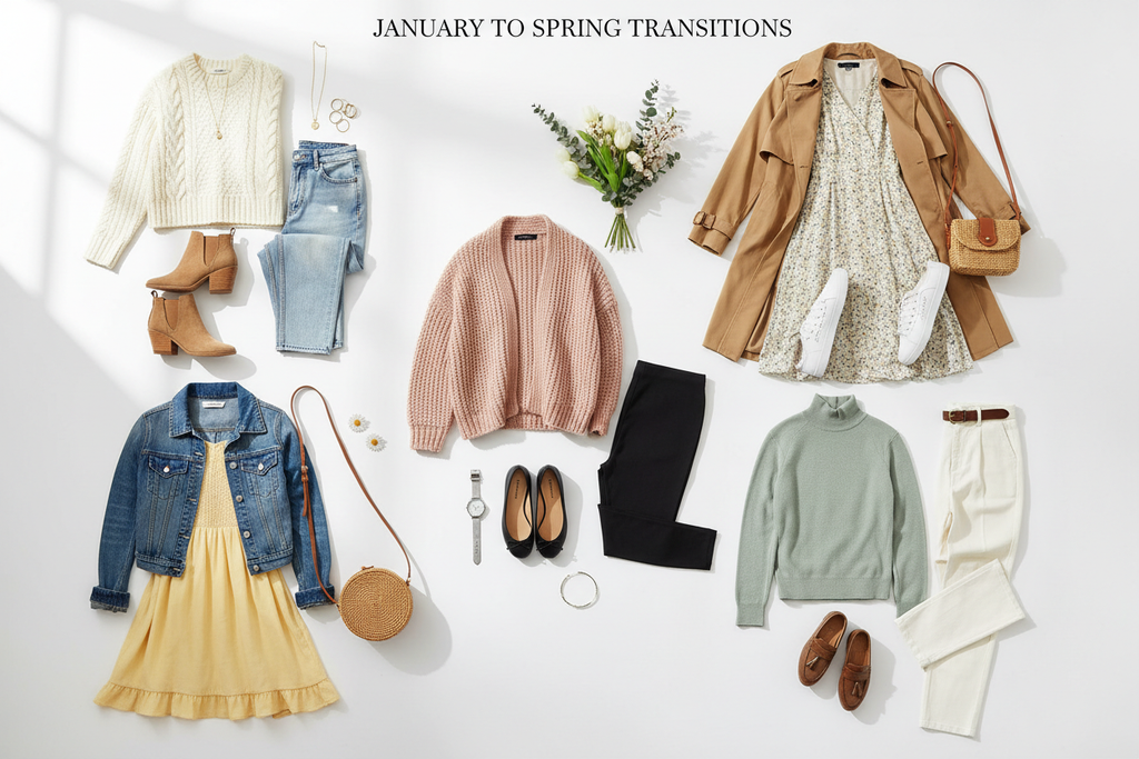 5 January Outfit Ideas That Transition Perfectly Into Spring – Erica Wilson