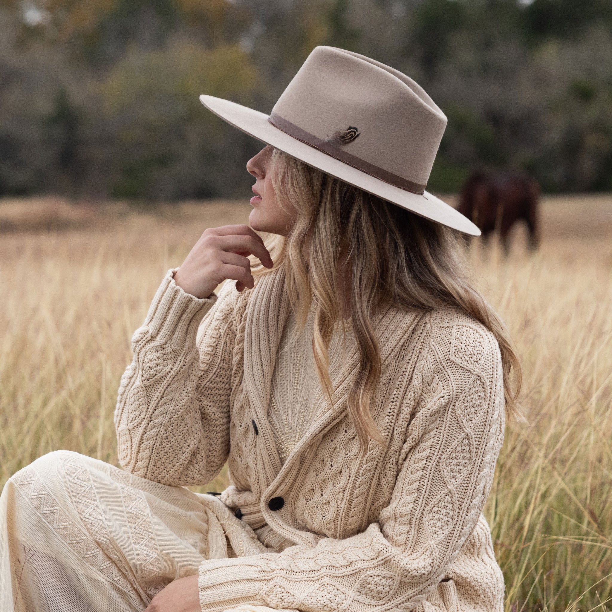 Freya Juliet Felt Hat – Erica Wilson