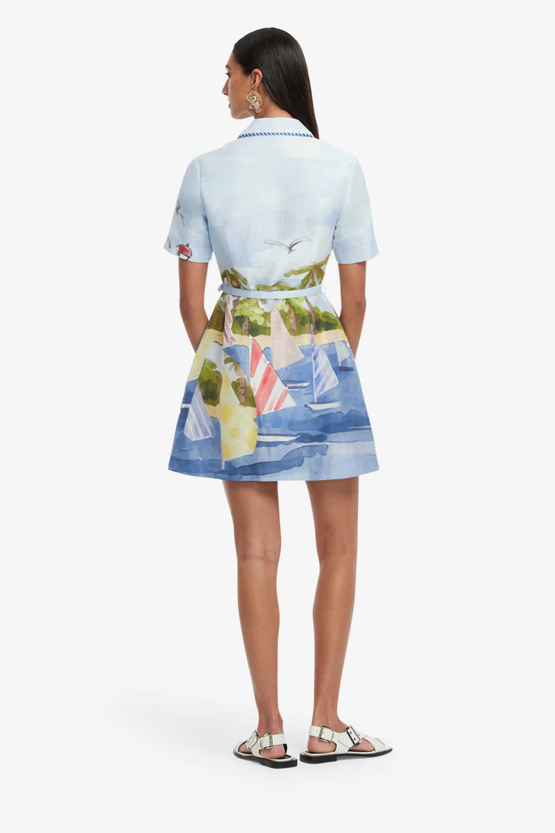 Leo Lin Brigitte Mini Dress – Erica Wilson