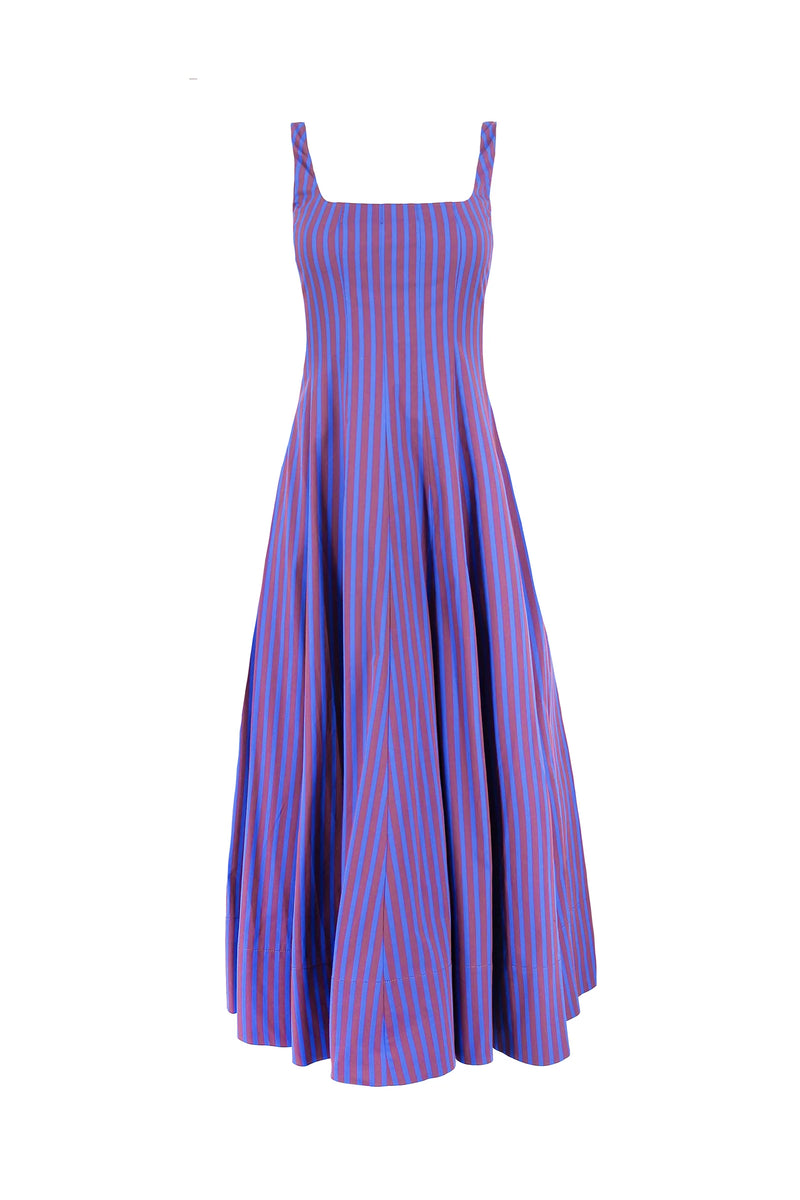 Staud Wells Dress Atlas Stripe – Erica Wilson