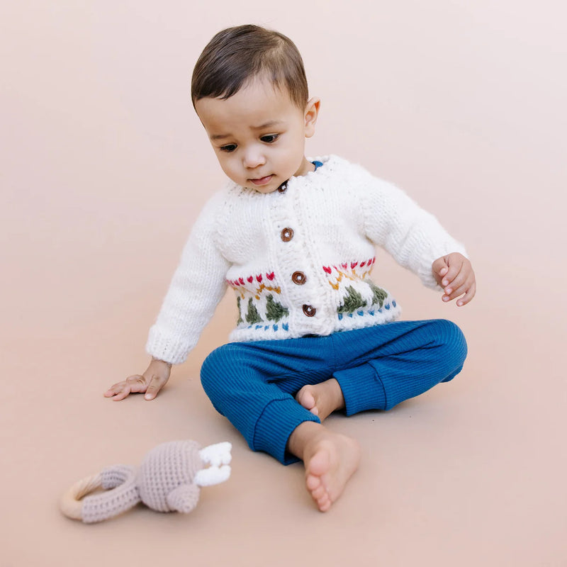 Blueberry Hill Tree Fair Isle Cardigan – Erica Wilson
